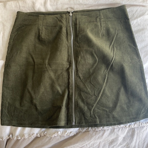 Full Circle Trends | Skirts | Forest Green Aline Skirt | Poshmark